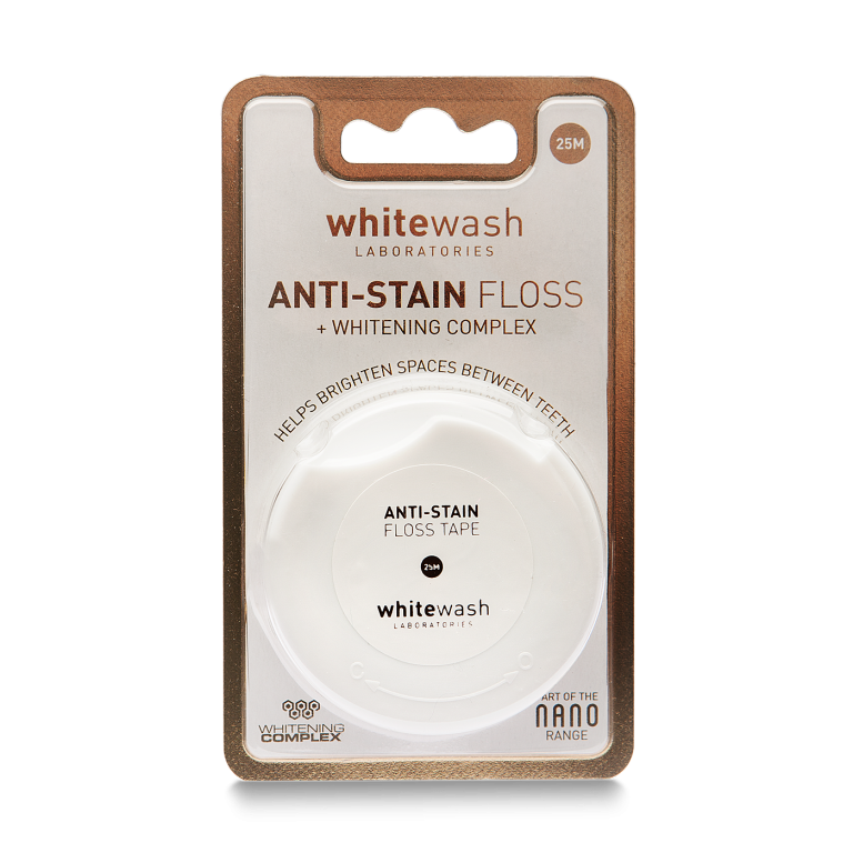 WhiteWash NANO Premium Anti - Stain zobu diegs - Tavamsmaidam.lv
